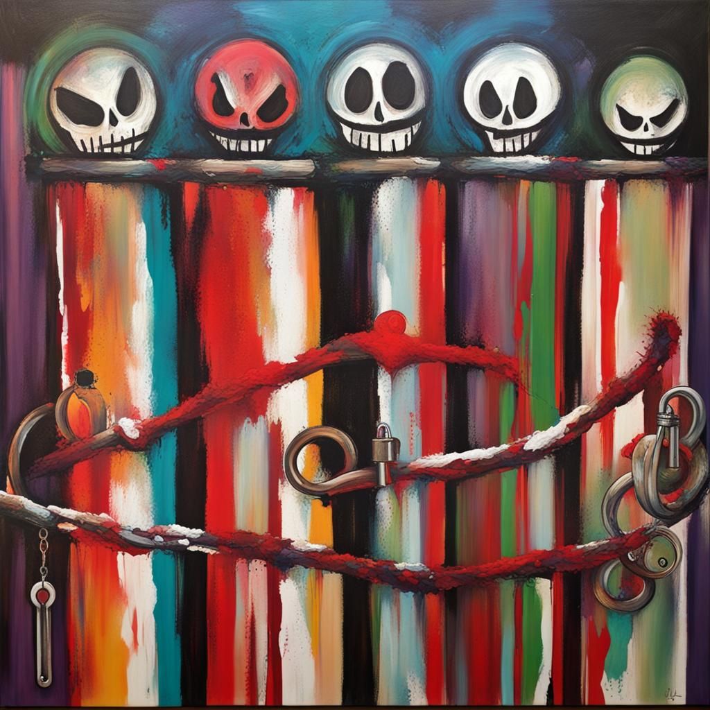 Lock, Shock, Barrel, and Sandy Claws - AI Generated Artwork - NightCafe ...