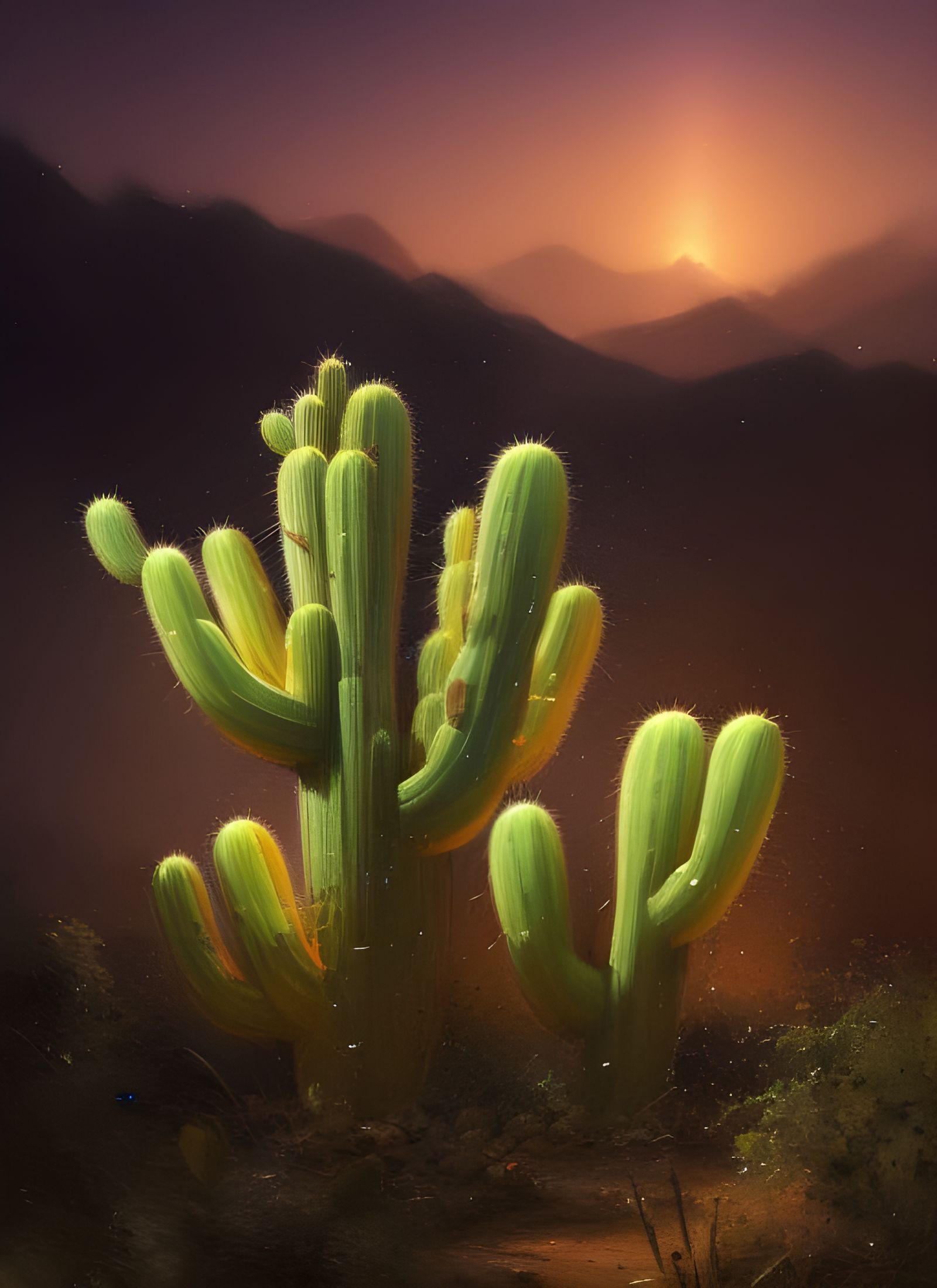Cactus - AI Generated Artwork - NightCafe Creator