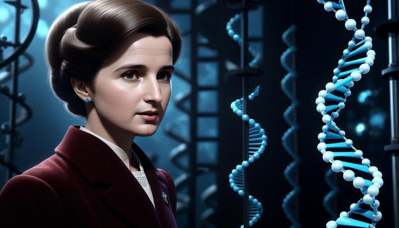 Inspirational Woman :: Rosalind Franklin (discovered DNA Structure ...