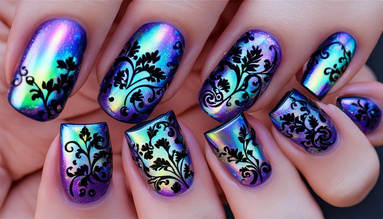 Nail art - AI Generated Artwork - NightCafe Creator