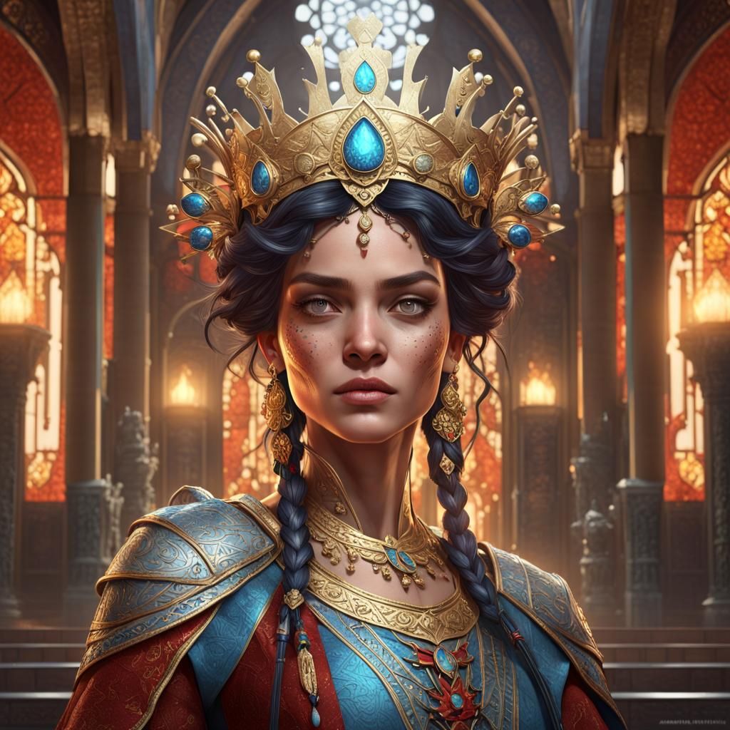 the queen Esther - AI Generated Artwork - NightCafe Creator