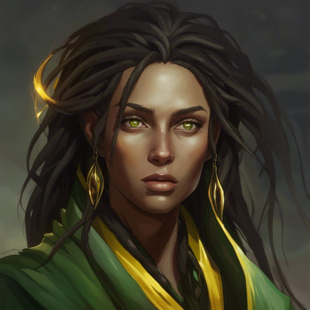 Gwin the Sand Elf - AI Generated Artwork - NightCafe Creator