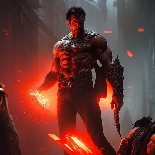 Hell Spawn - AI Generated Artwork - NightCafe Creator