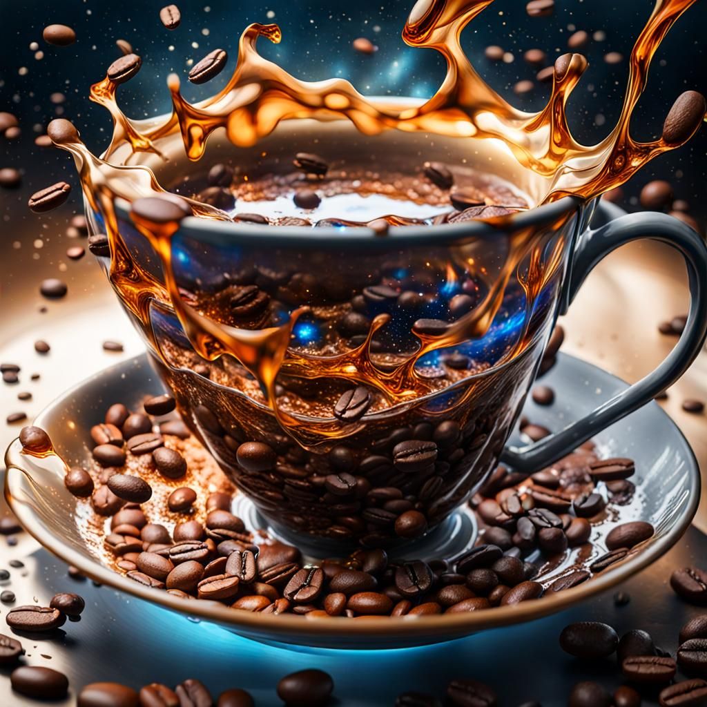 Coffee - AI Generated Artwork - NightCafe Creator