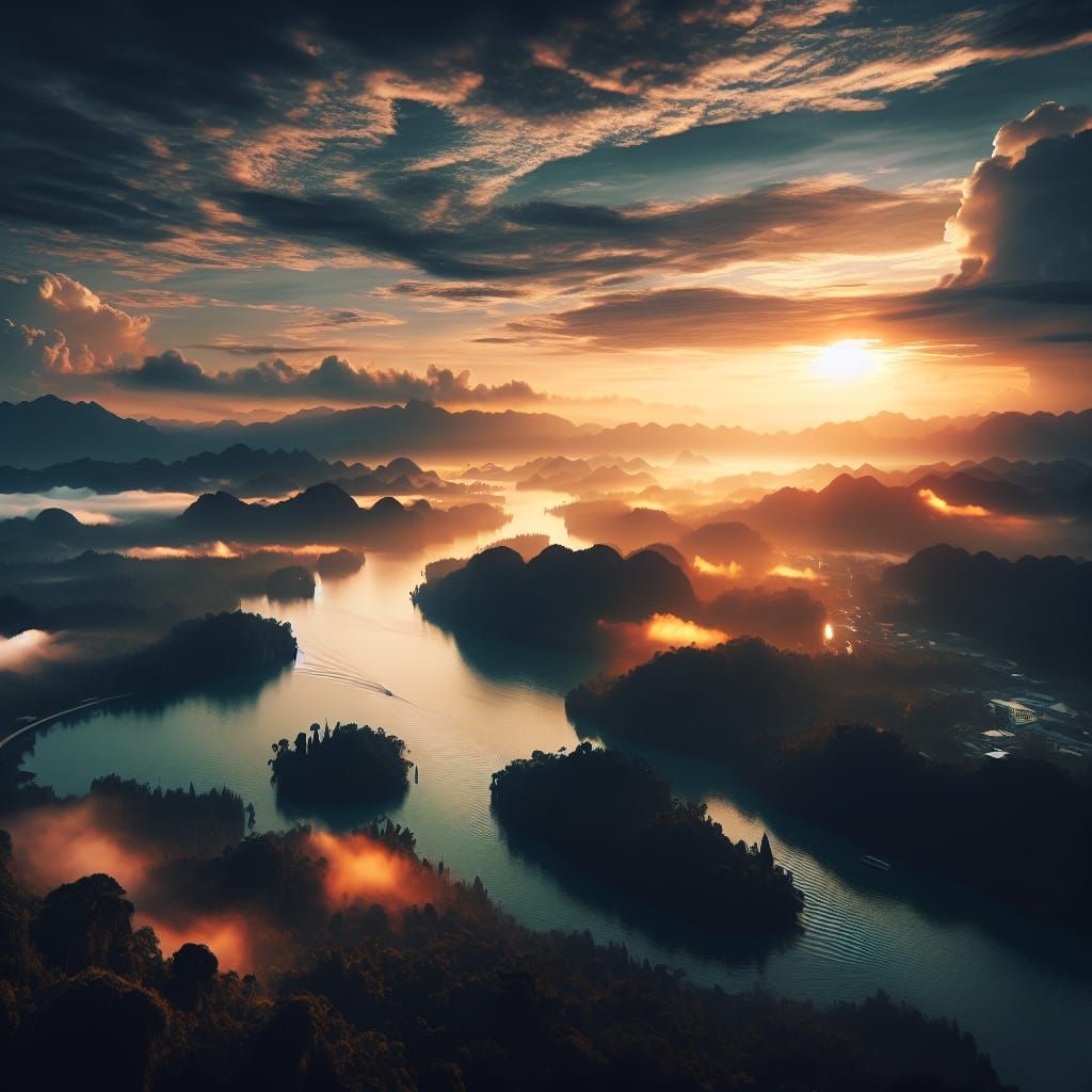 AI- SCENERY - AI Generated Artwork - NightCafe Creator