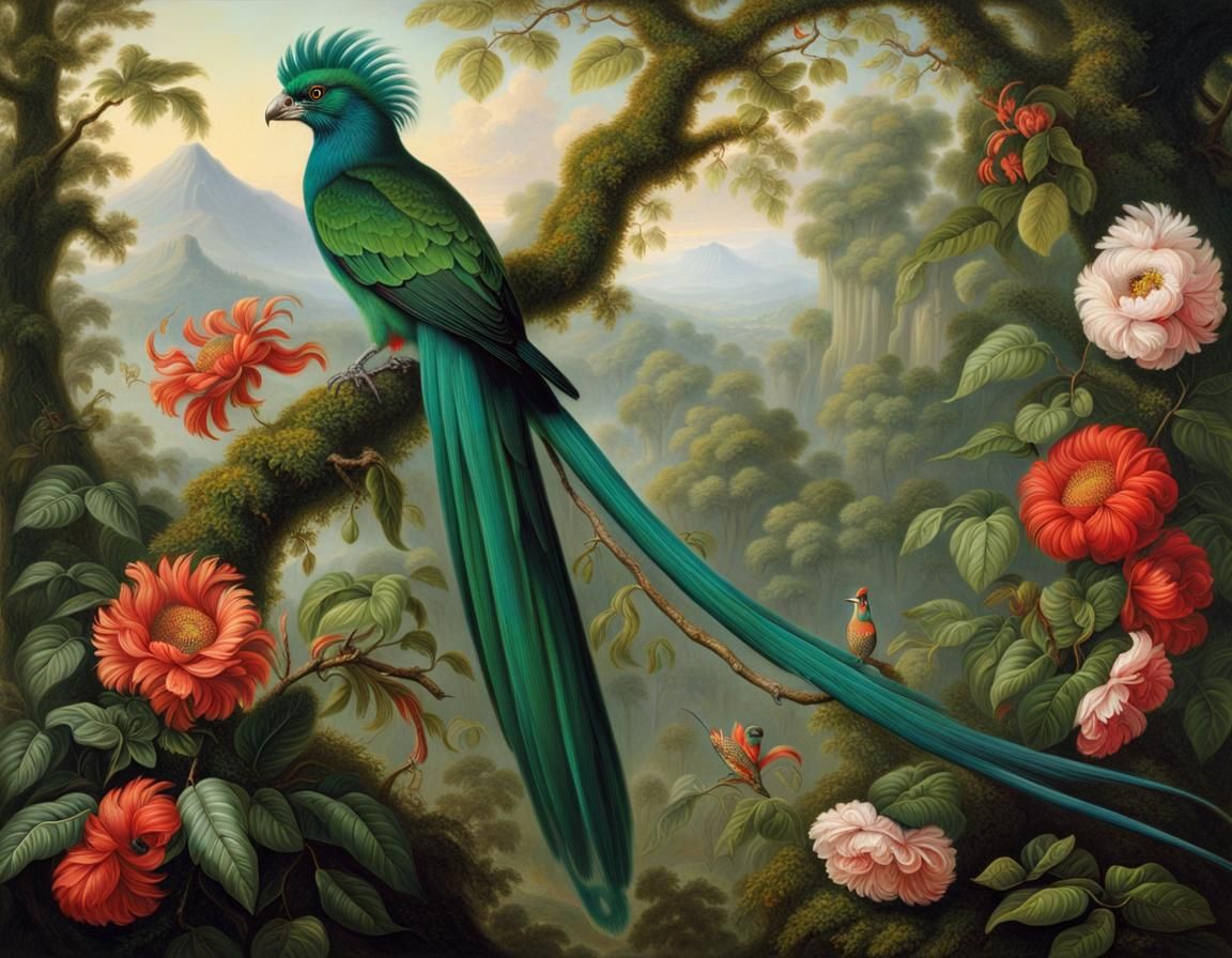 Resplendent Quetzal - AI Generated Artwork - NightCafe Creator