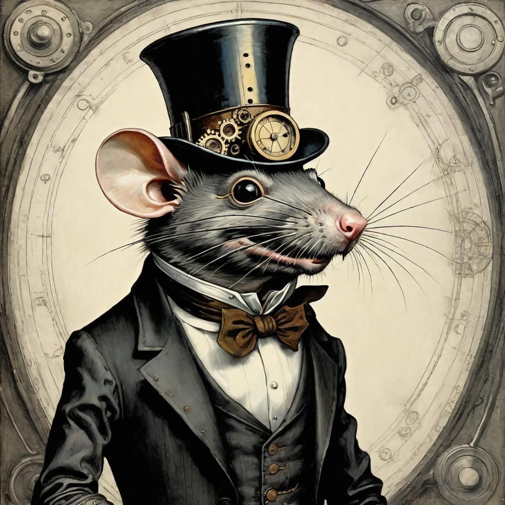 Steamy Rat - AI Generated Artwork - NightCafe Creator
