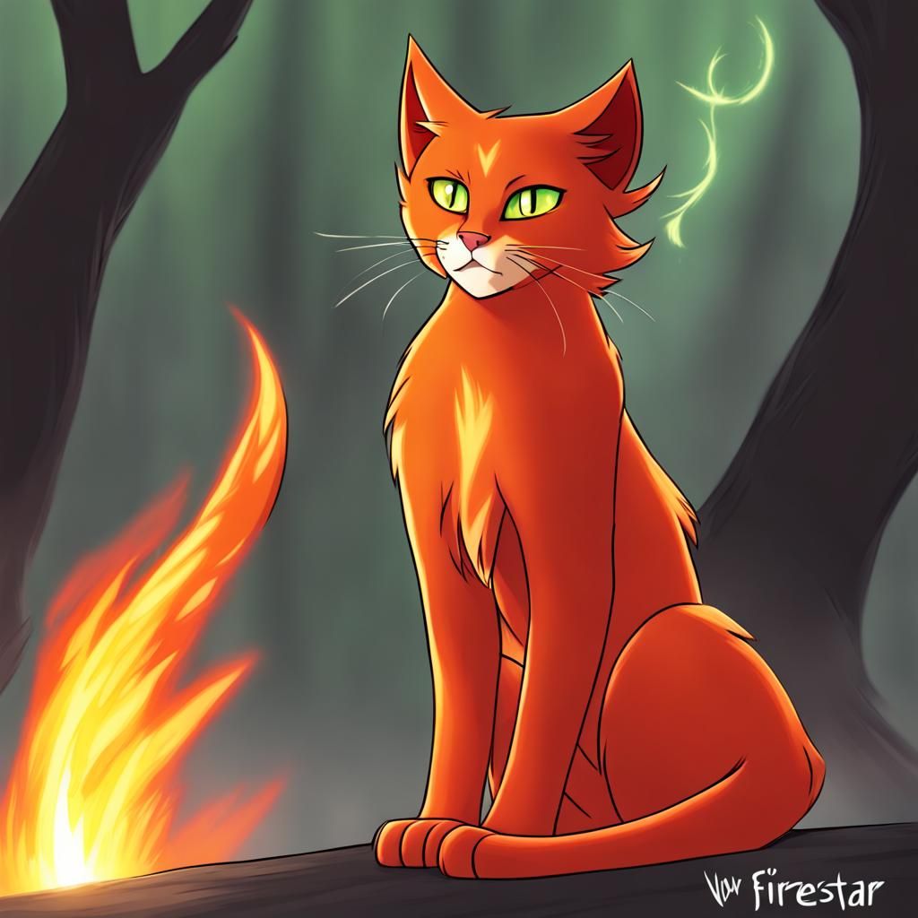 Warrior cats Firestar - AI Generated Artwork - NightCafe Creator