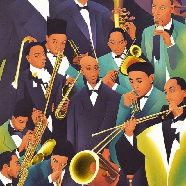 Harlem renaissance illustration #3 - AI Generated Artwork - NightCafe ...