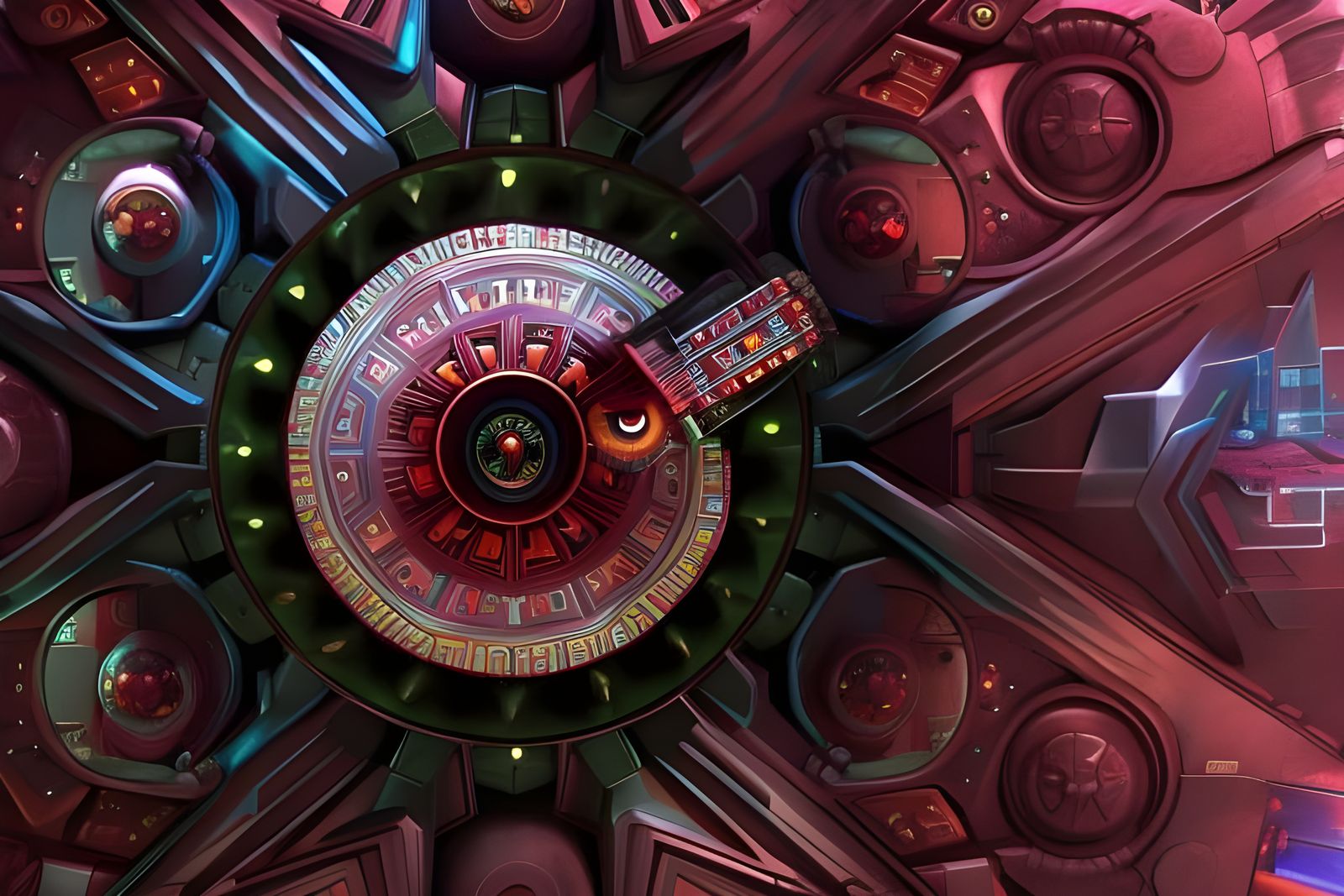 Abstract geometric psy-art 07jun23 - AI Generated Artwork - NightCafe ...