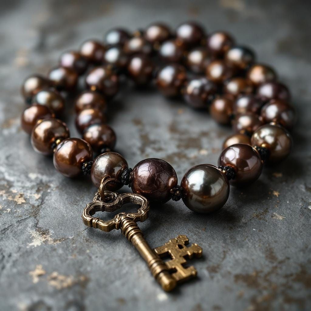 It started with a key and Baroque pearls...