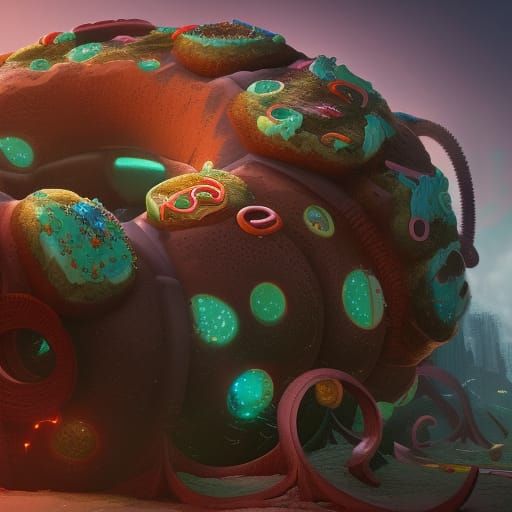 Science donut - AI Generated Artwork - NightCafe Creator