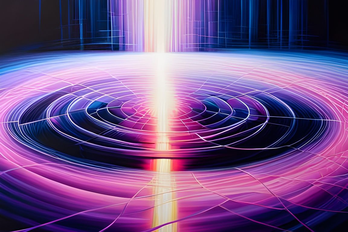 Purple Phenomena (III) - AI Generated Artwork - NightCafe Creator