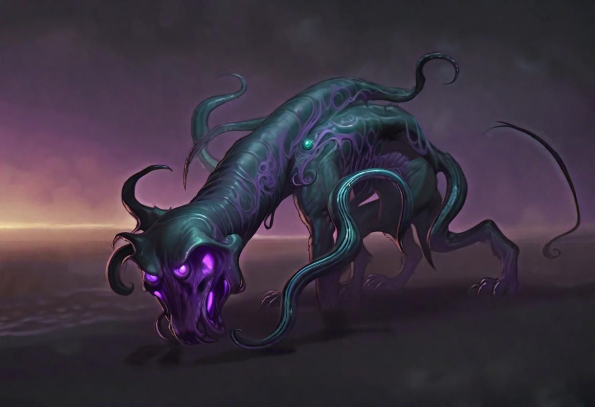 Evil hound - AI Generated Artwork - NightCafe Creator