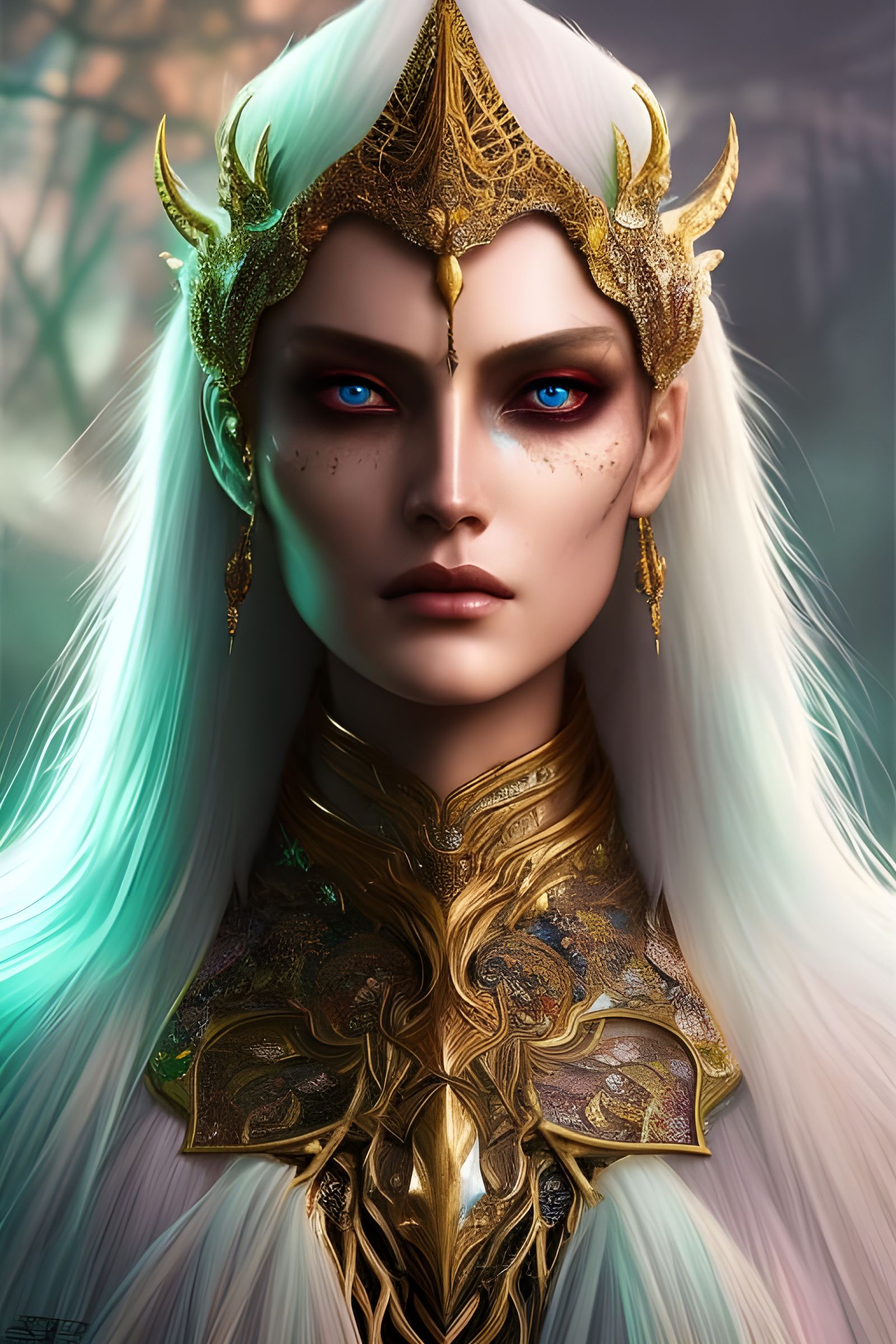 Queen of Elves - Daily challenge #163 - NightCafe Creator