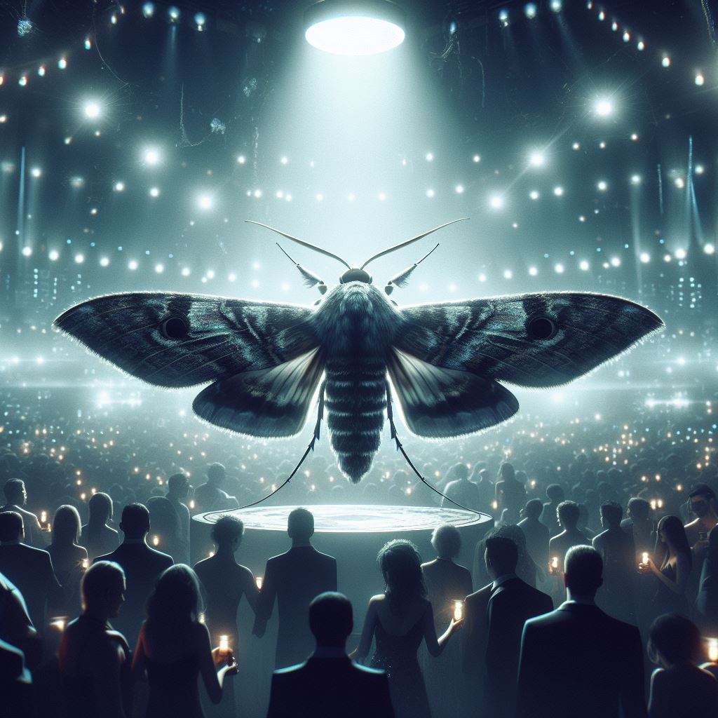 Goth-Moth club 2 - AI Generated Artwork - NightCafe Creator