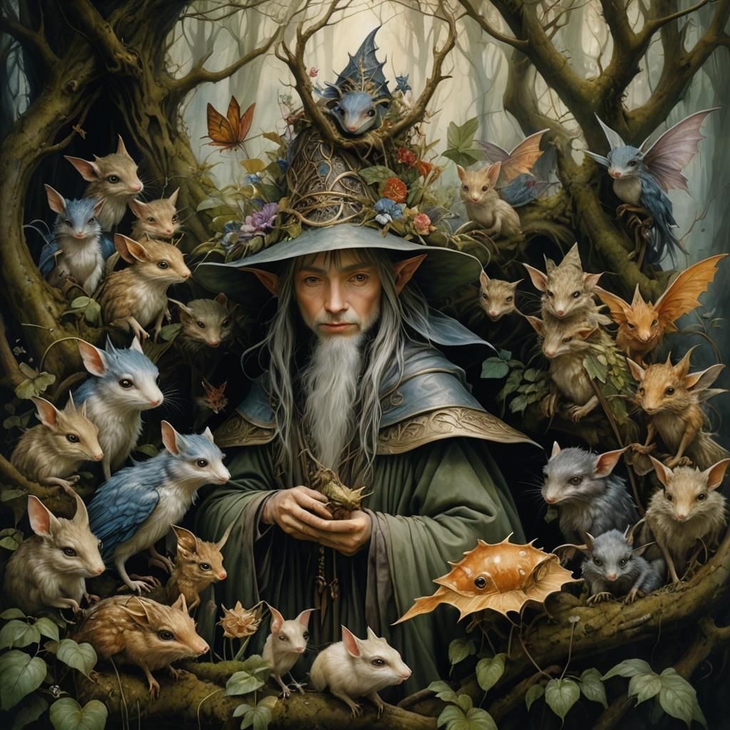 Fae Creatures - AI Generated Artwork - NightCafe Creator