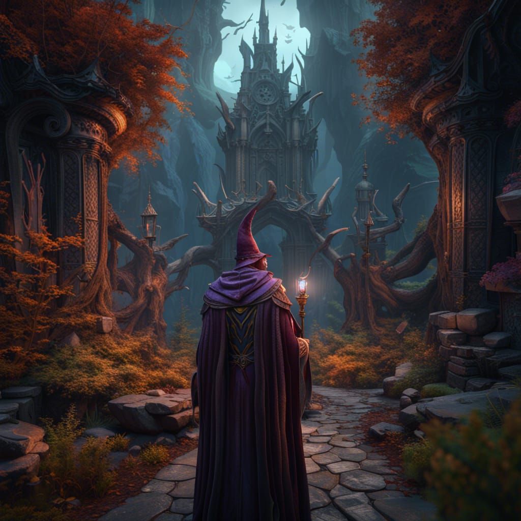 Wizard - AI Generated Artwork - NightCafe Creator