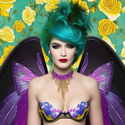 yellow pixie 2-2 - AI Generated Artwork - NightCafe Creator