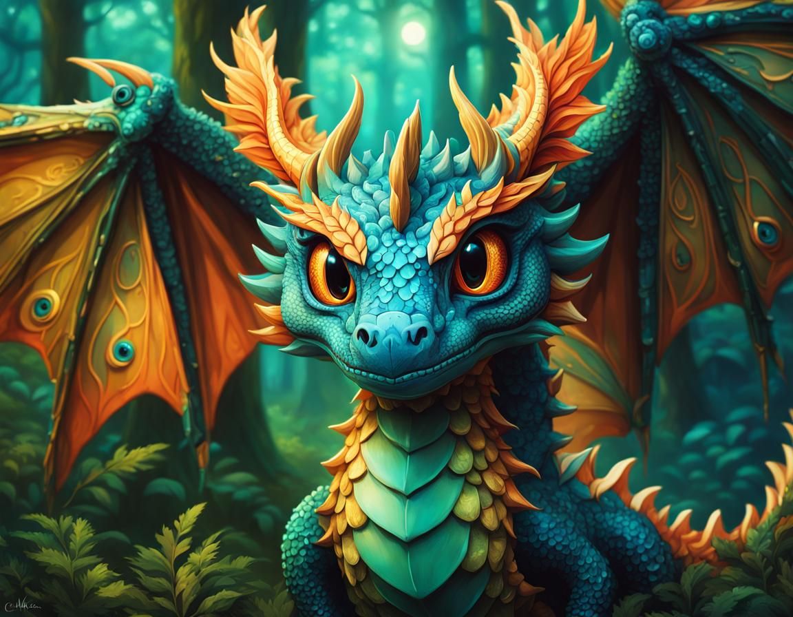 Dragon - AI Generated Artwork - NightCafe Creator