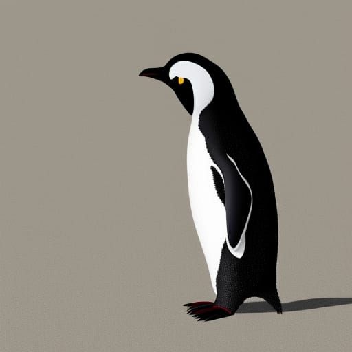 Animated Penguin - AI Generated Artwork - NightCafe Creator