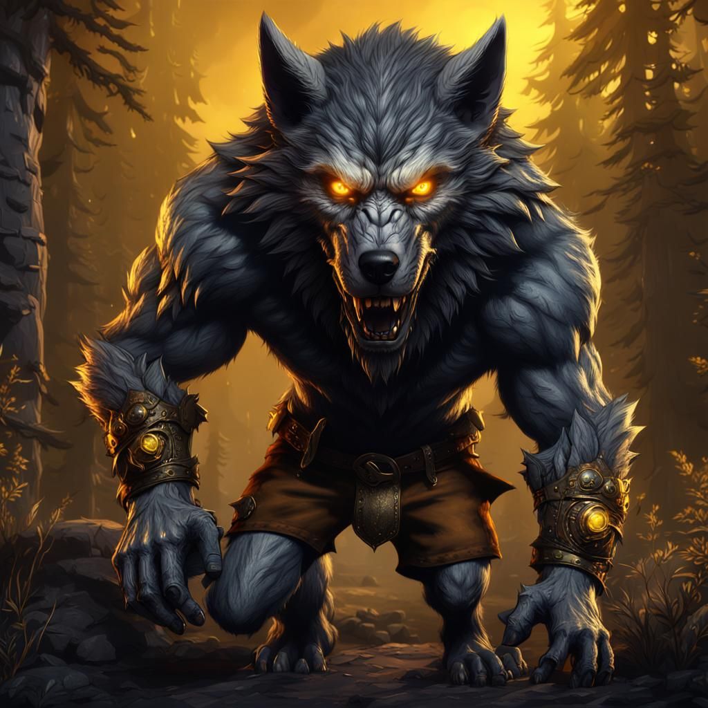 werewolf - AI Generated Artwork - NightCafe Creator