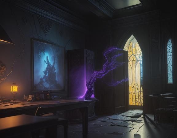 magical study - AI Generated Artwork - NightCafe Creator