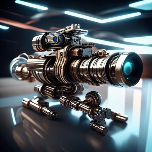 Futuristic Camera - AI Generated Artwork - NightCafe Creator