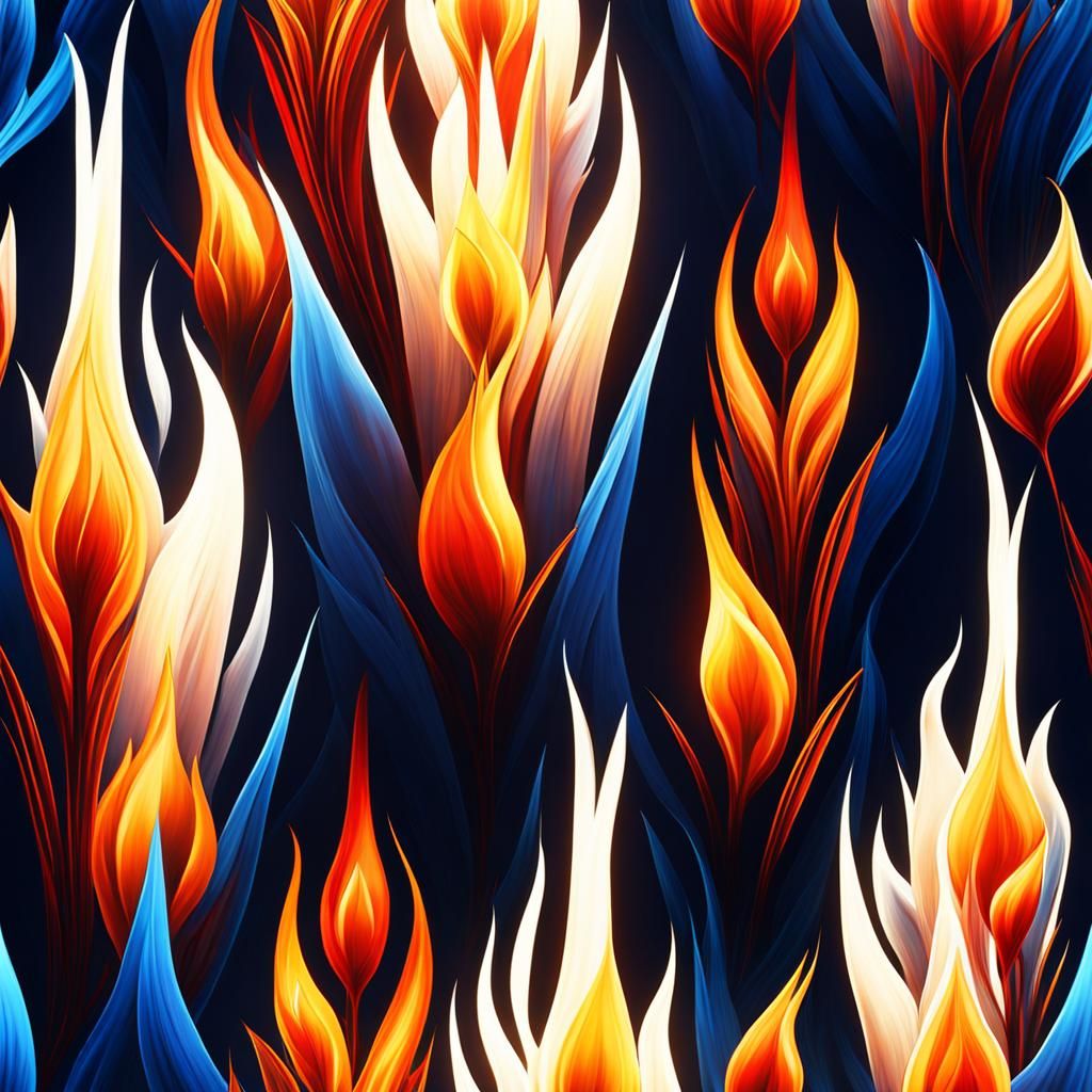 Flames - AI Generated Artwork - NightCafe Creator
