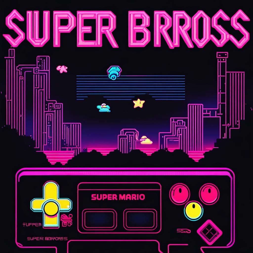 Super Mario Bros - AI Generated Artwork - NightCafe Creator