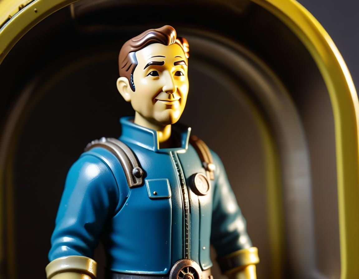 Fallout guy toy - AI Generated Artwork - NightCafe Creator