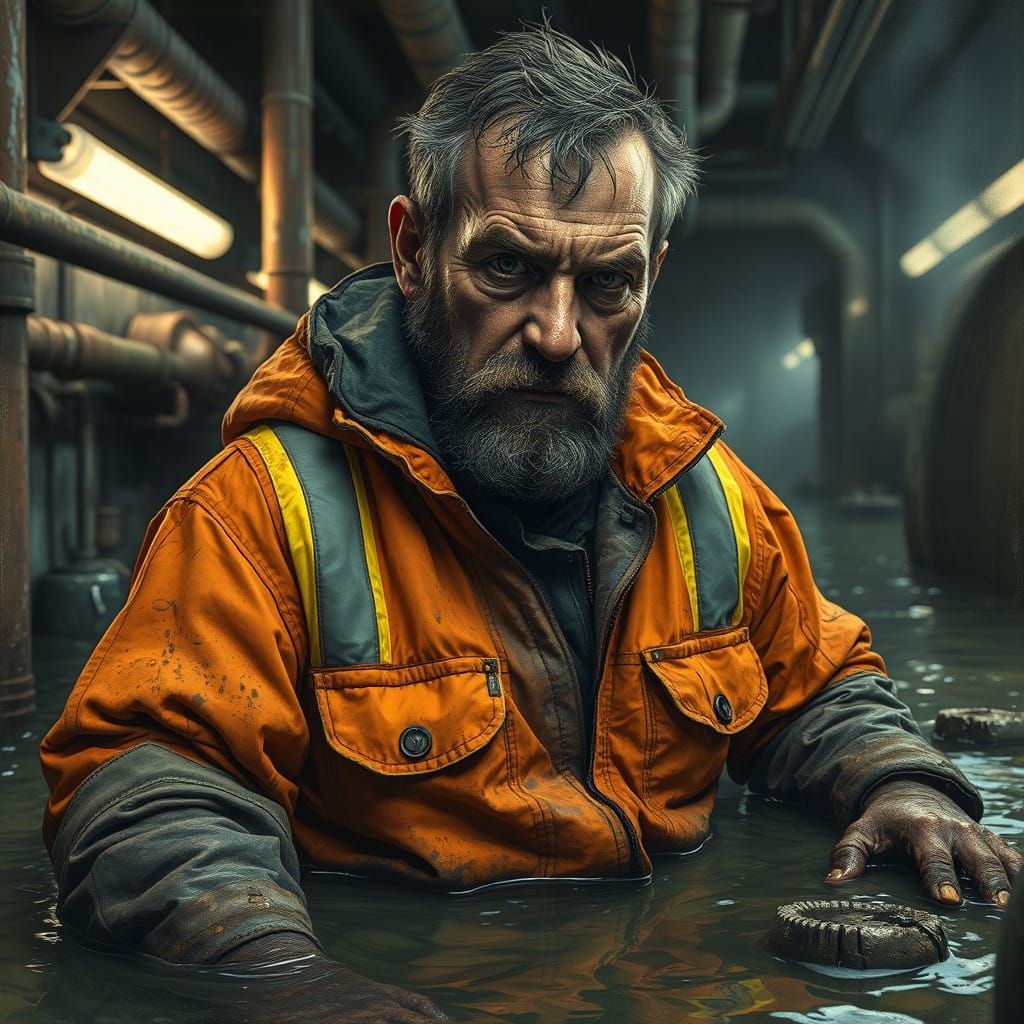 Dirty jobs. A sludge cleaner. - Gritty Sludge Cleaner in To...