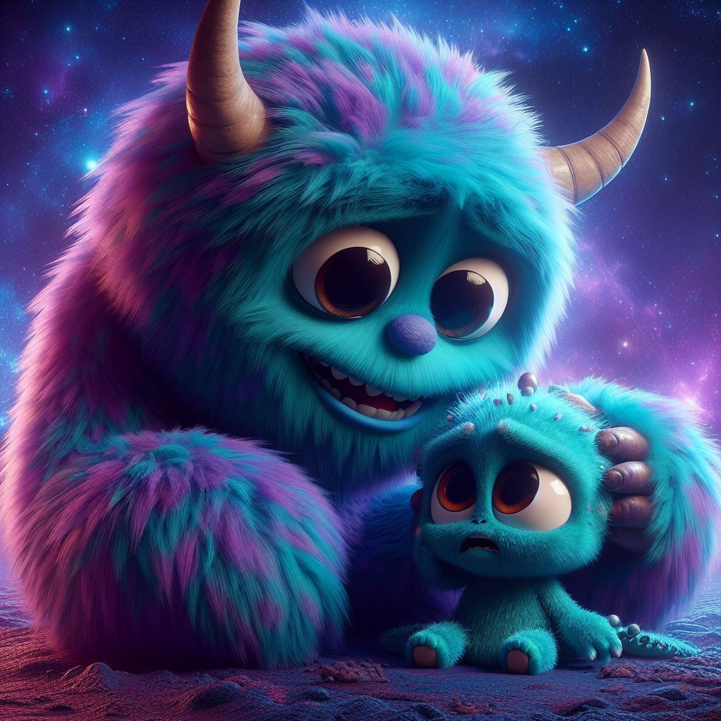 Monster Dad - AI Generated Artwork - NightCafe Creator