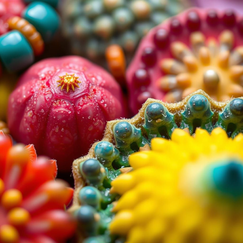 Vibrant Patterns in Everyday Objects - AI Art