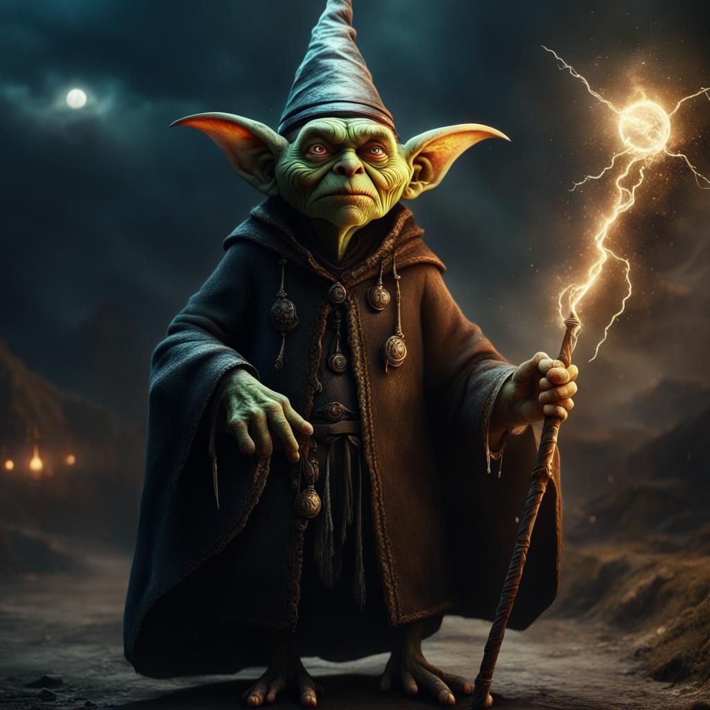 Goblin Wizard - AI Generated Artwork - NightCafe Creator