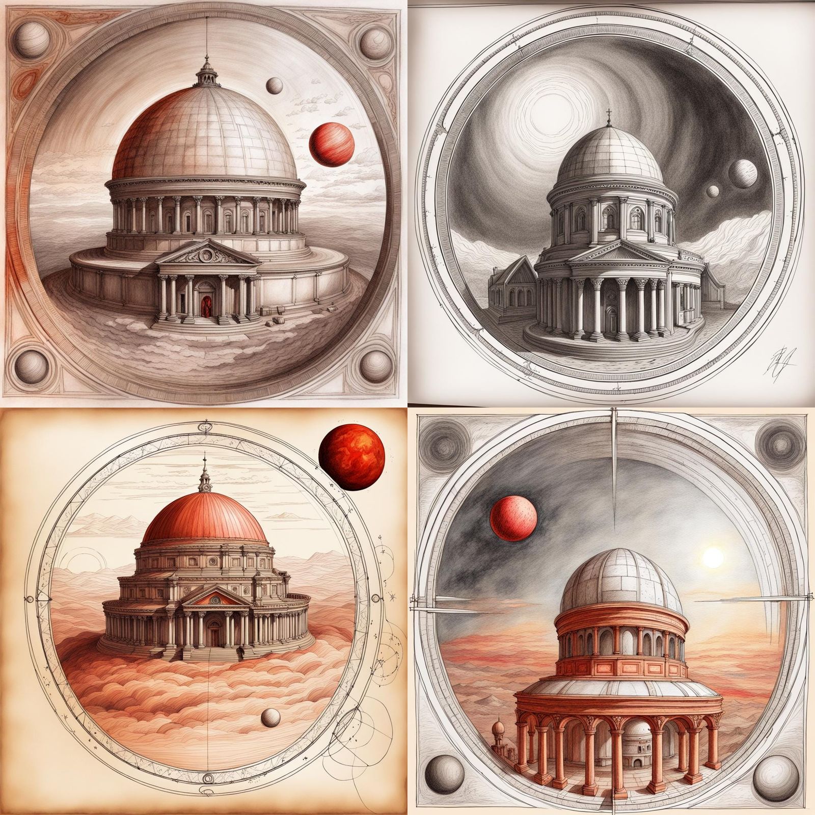 The Four Beacon-Sights - AI Generated Artwork - NightCafe Creator