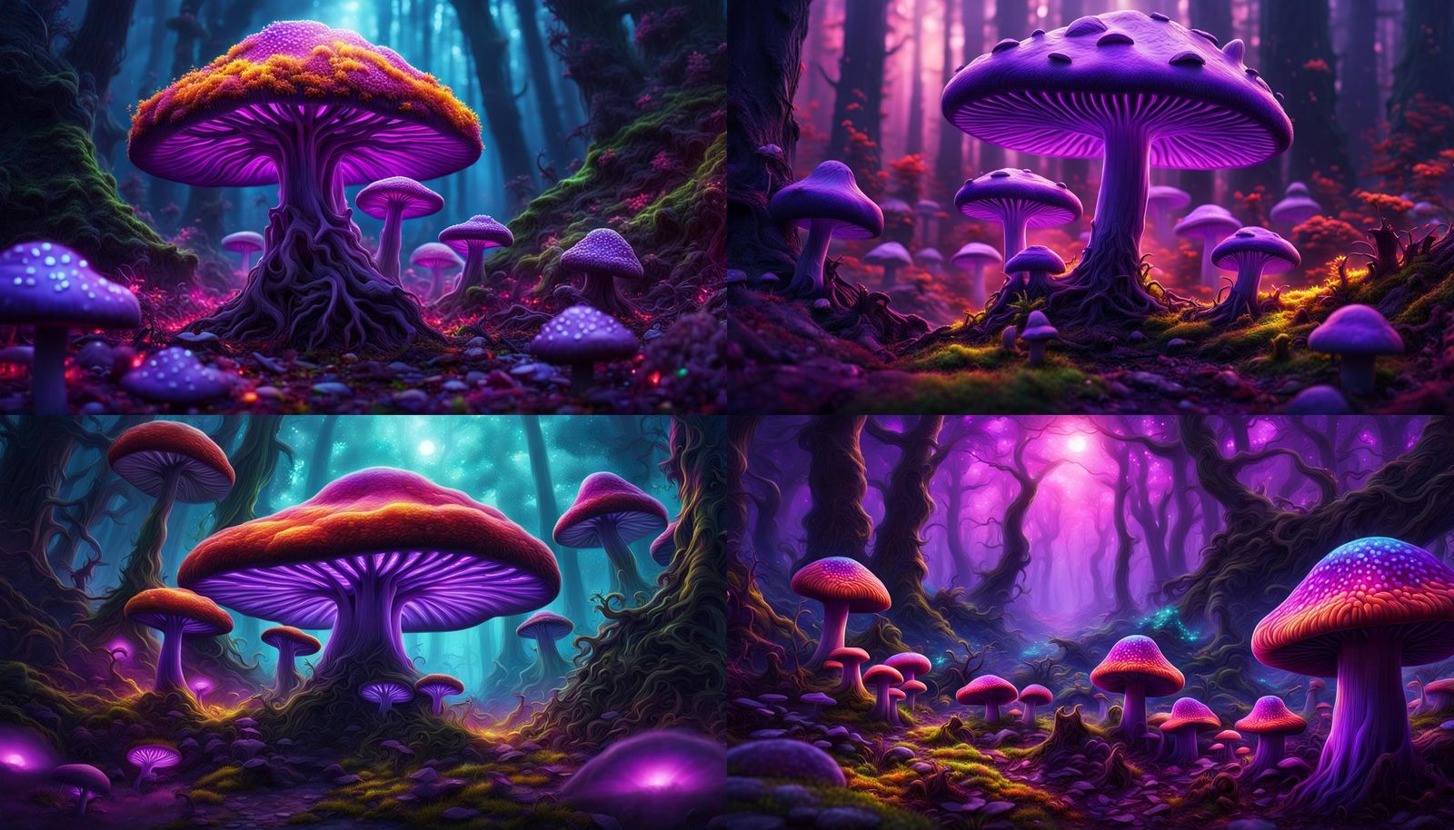 Alien Forest Wallpapers - AI Generated Artwork - NightCafe Creator