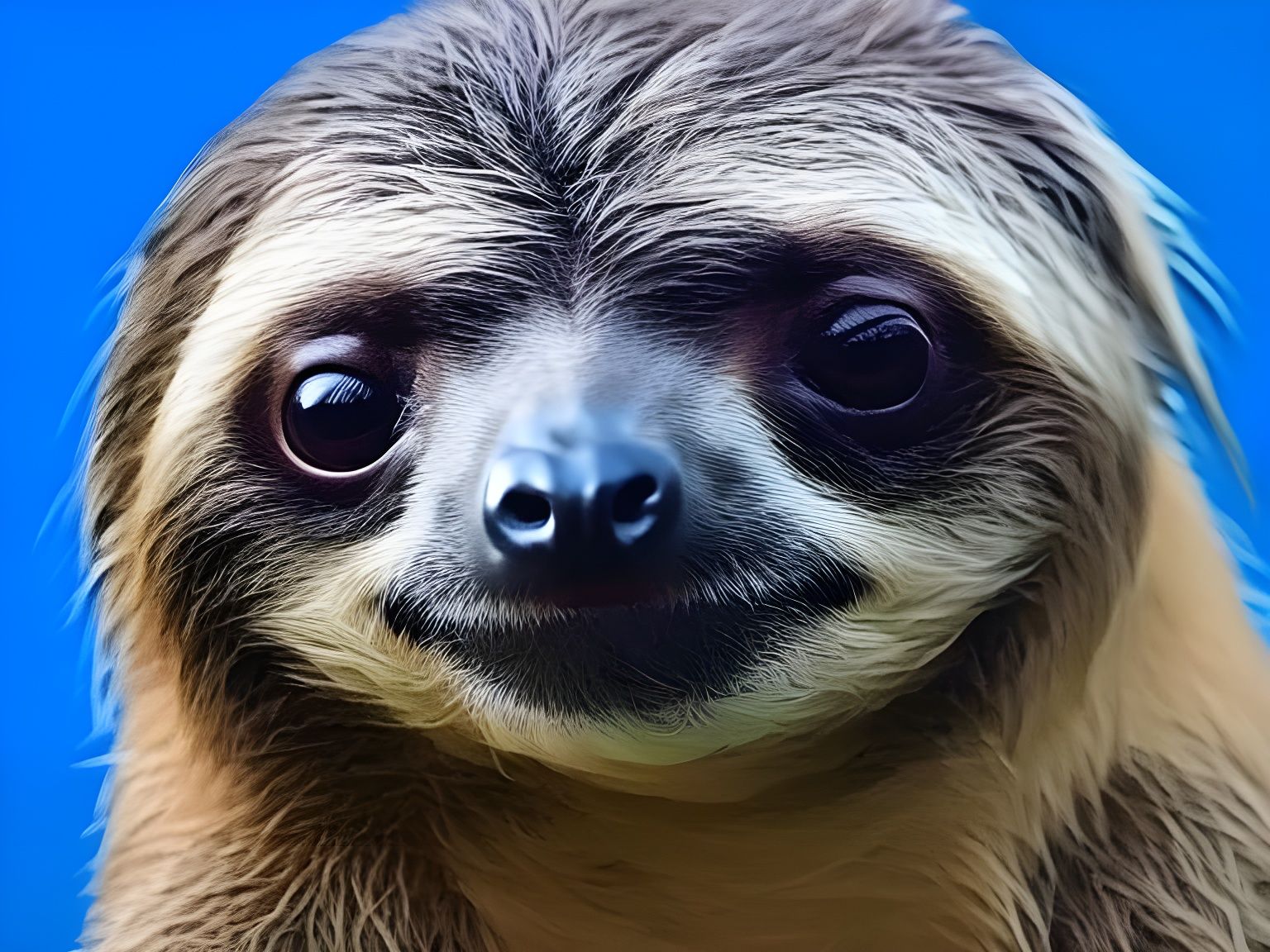 an art piece that showcases the unique features and personalities of ...