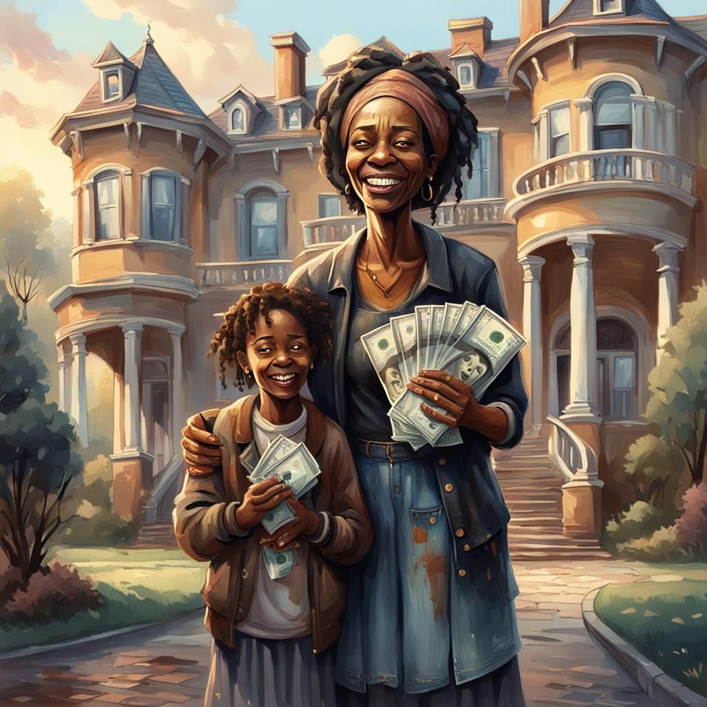 she got fortunate - AI Generated Artwork - NightCafe Creator