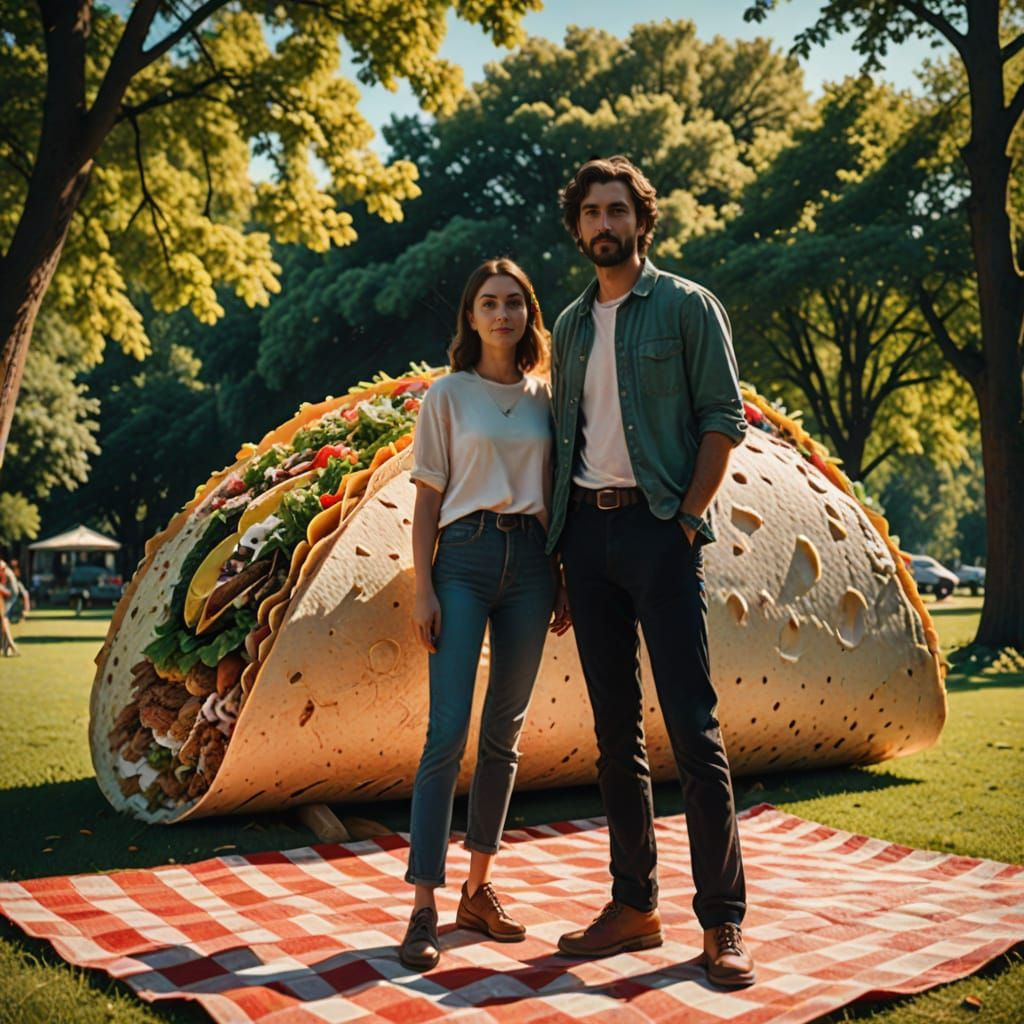 Now that's what I'm tacoing about! - Gorgeous Couple Enjoys ...