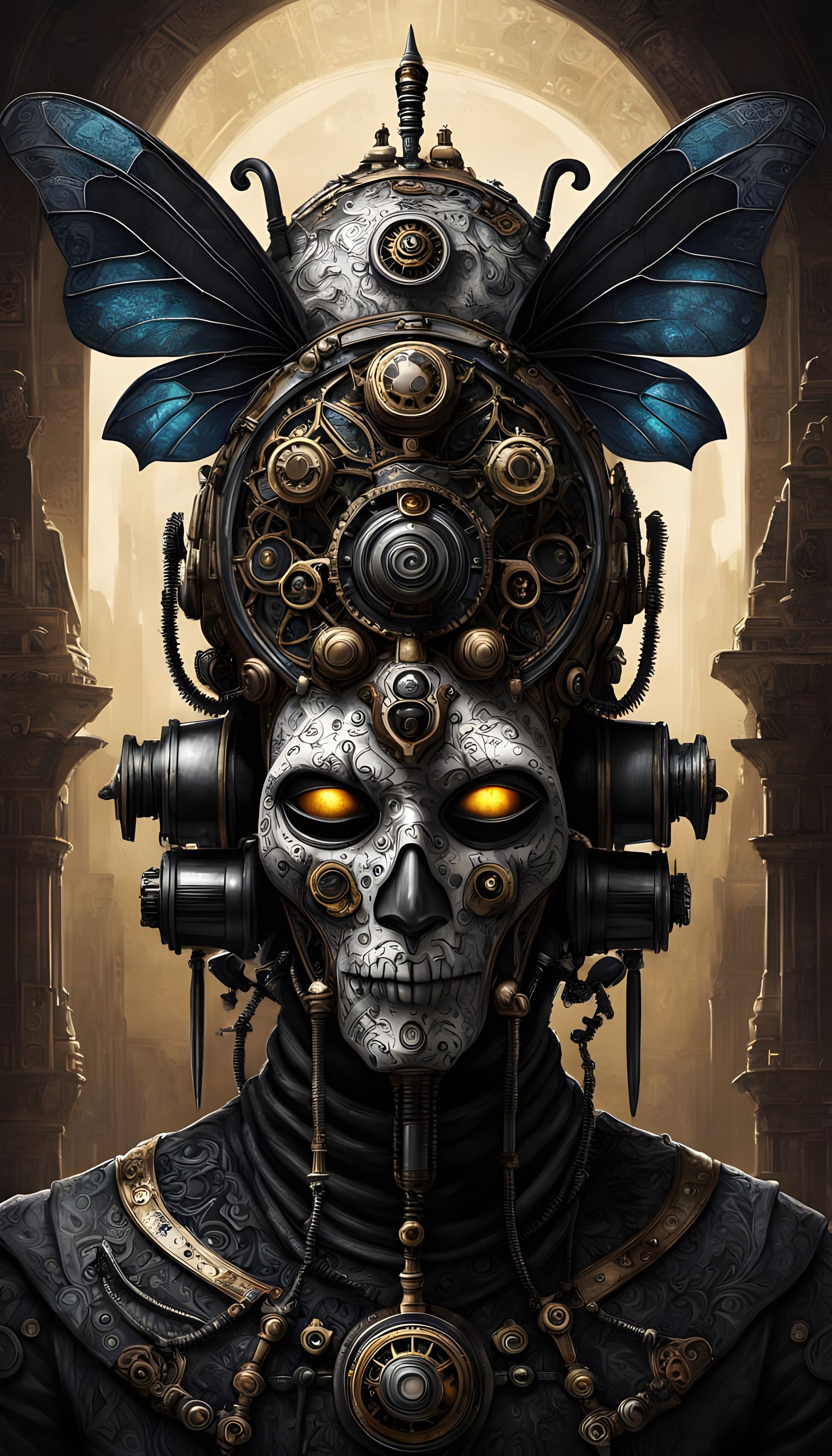 Fantasy AI Art, Crystal Clear XL, Evolved, Upscaled