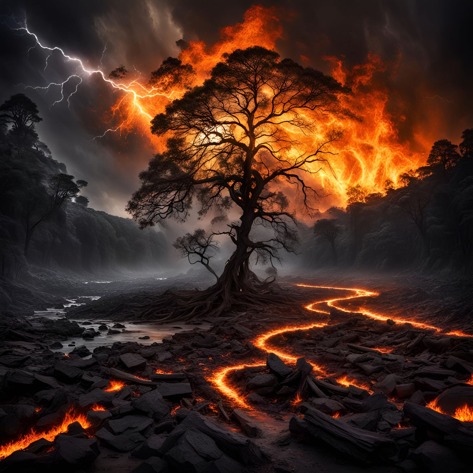 And I return to nothingness - AI Generated Artwork - NightCafe Creator