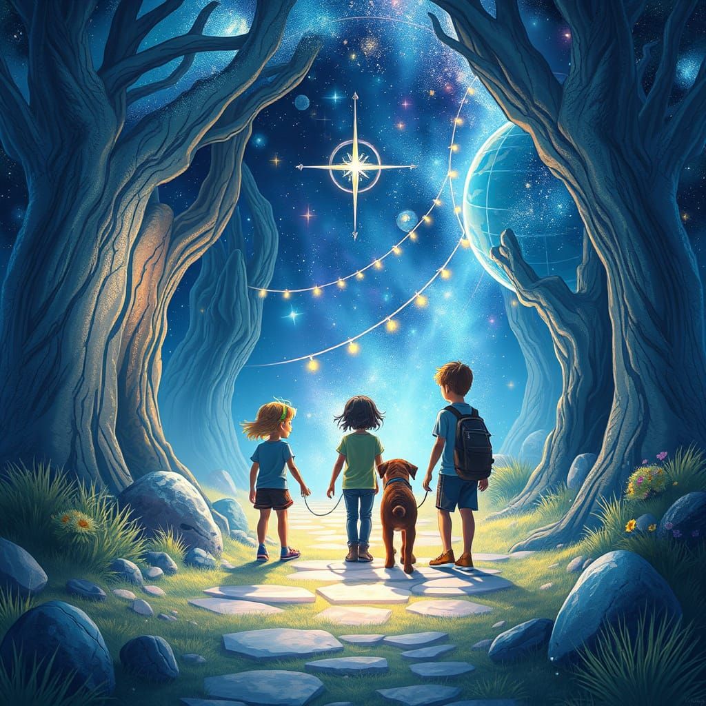 Mystic pathway. - Cosmic Quest Unfolds on a Mystical Pathwa...