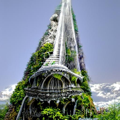 Solarpunk Tower of Babel I - AI Generated Artwork - NightCafe Creator