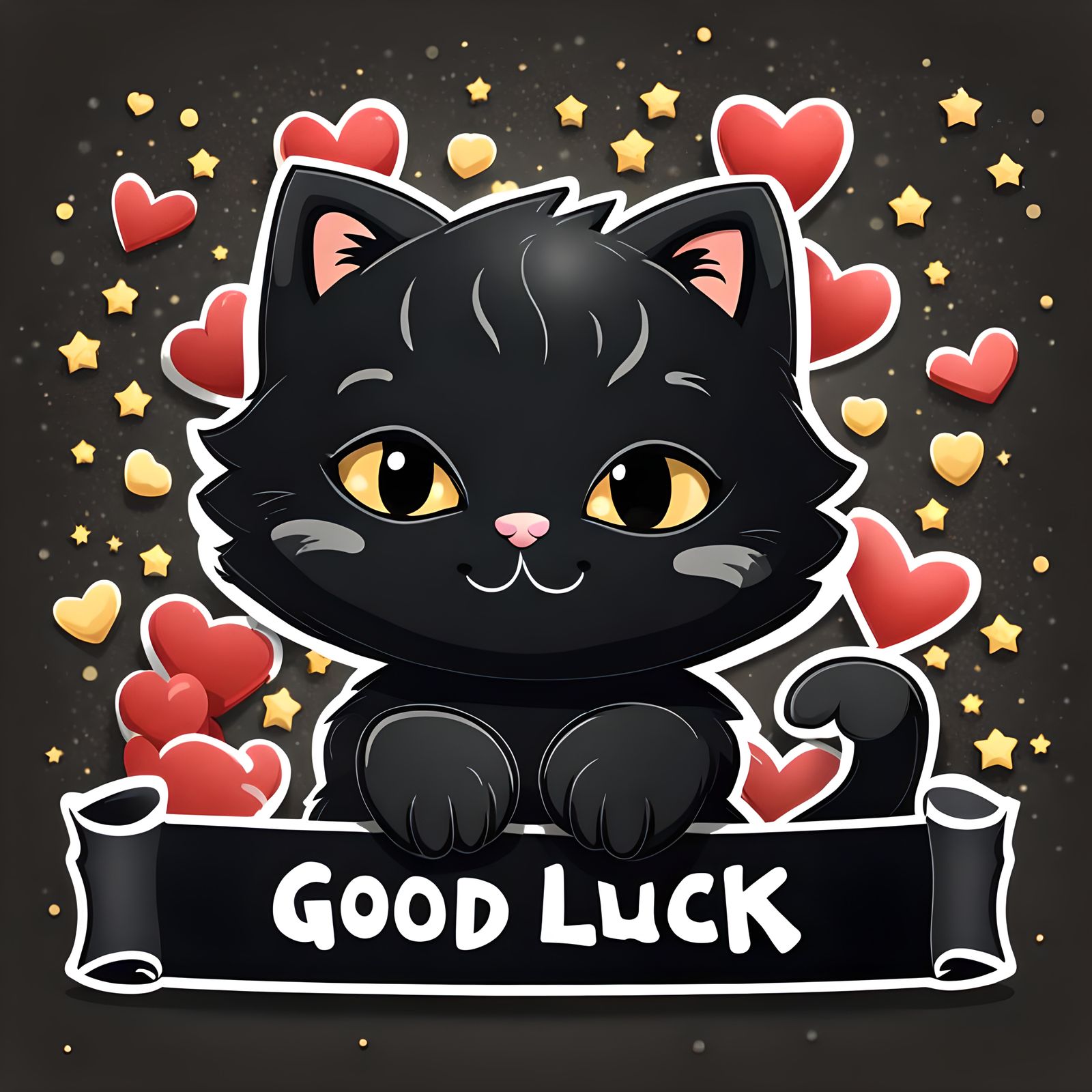 I'm not Bad Luck, I'm Good Luck - AI Generated Artwork - NightCafe Creator