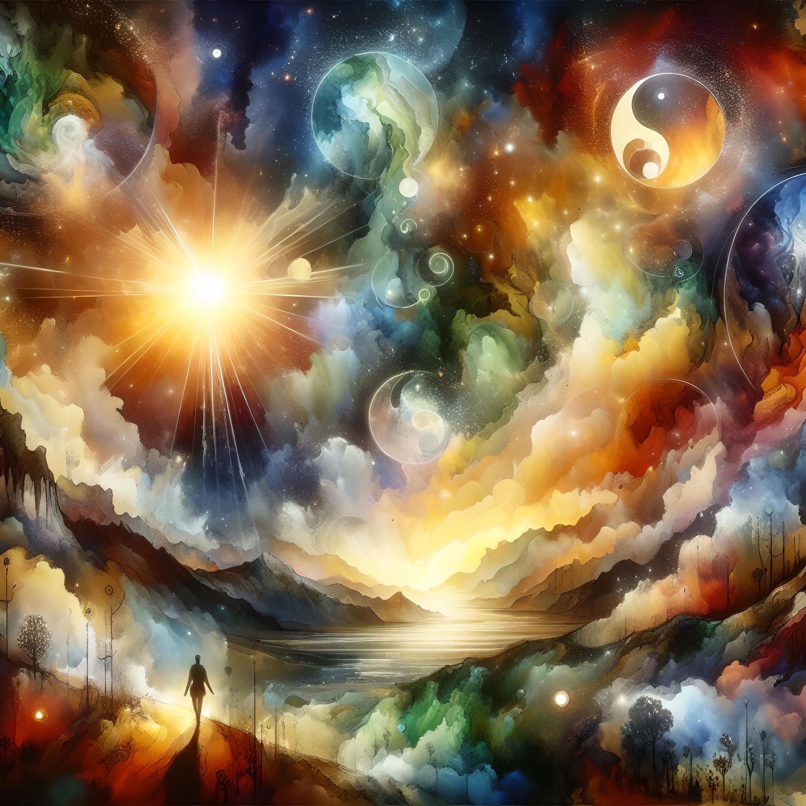 Infinite Dawn - AI Generated Artwork - NightCafe Creator