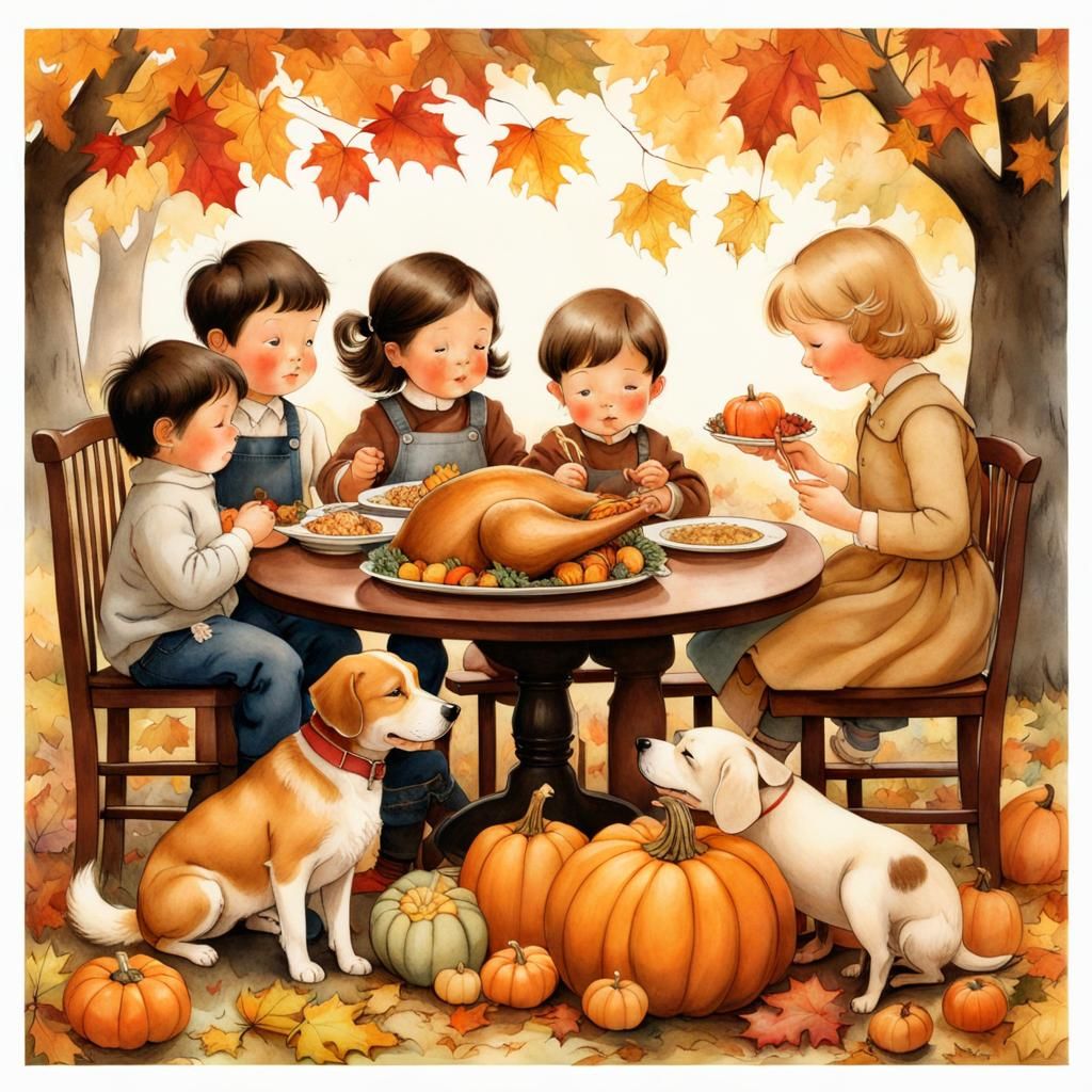 Thanksgiving - AI Generated Artwork - NightCafe Creator