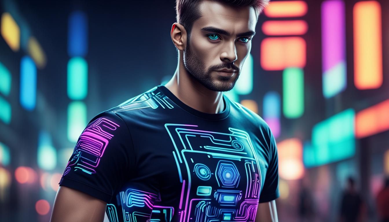 Android-human hybrid - AI Generated Artwork - NightCafe Creator