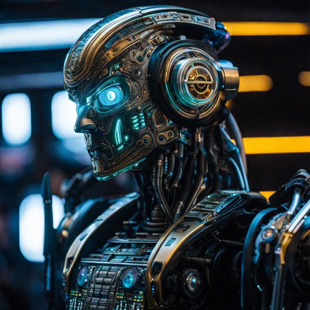 "Erling Haaland" Robot - AI Generated Artwork - NightCafe Creator