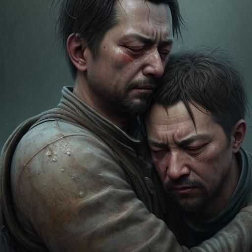 The Last Hug - AI Generated Artwork - NightCafe Creator